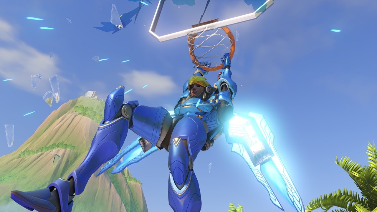 [Overwatch - Summer Games] Pharah highlight intro - Slam Dunk - YouTube