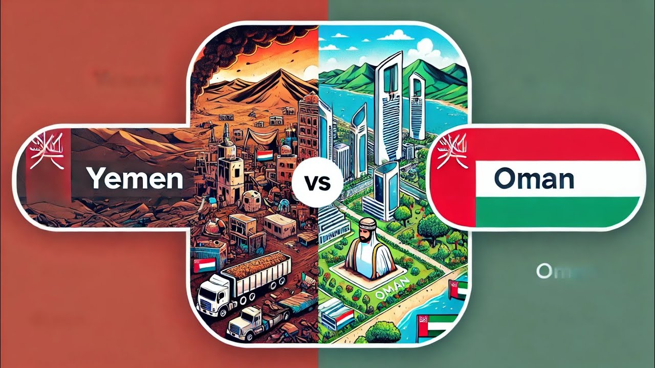 Why Yemen🇾🇪 is poor but oman 🇴🇲 is rich - YouTube