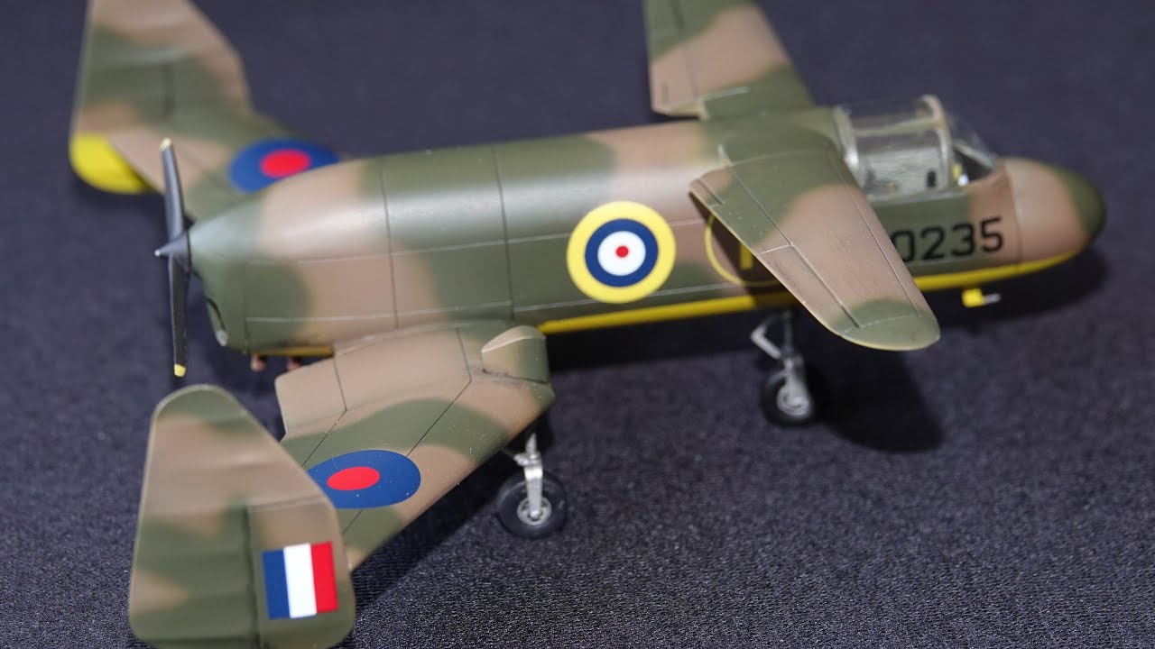 Planet Models 1/48 Resin Miles M.35 Libellula prototype built model kit ...