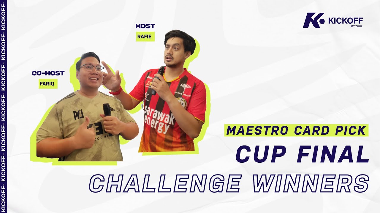 We Pick The Maestro Card Winners For Our Cup Final Challenge Winners! 🎉 ...