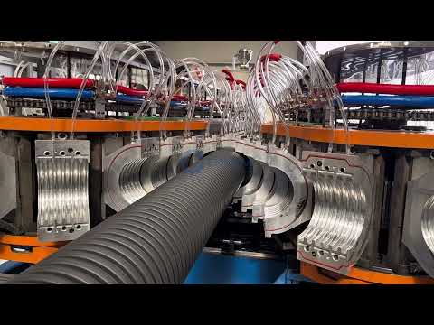 GRM-300  Koruge Boru Üretim Hattı |  Corrugated Pipe Production Line | GRAM Makine
