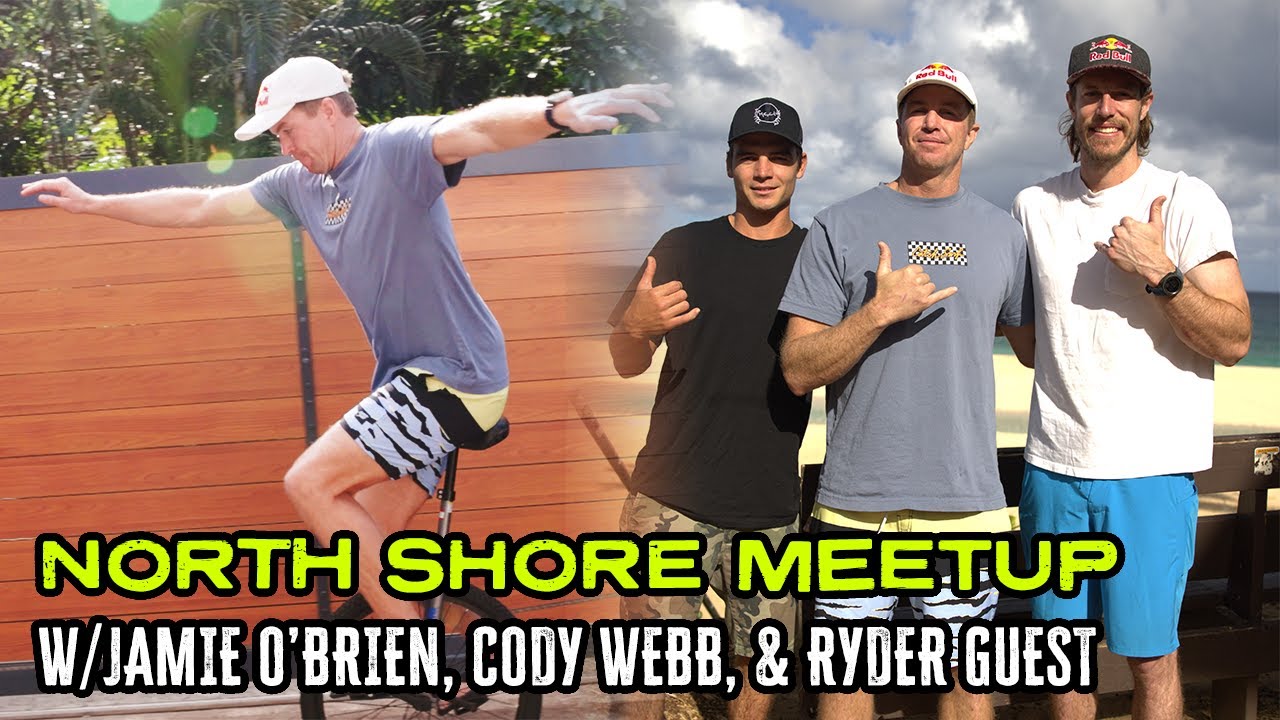 North Shore Meetup w/Jamie O'Brien, Cody Webb, & Ryder Guest - YouTube