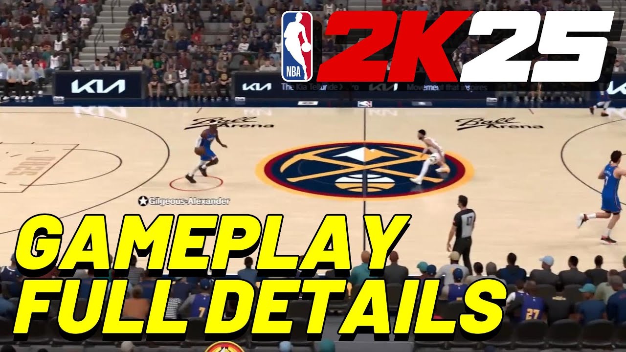 NBA 2K25 Full Gameplay Details! - YouTube