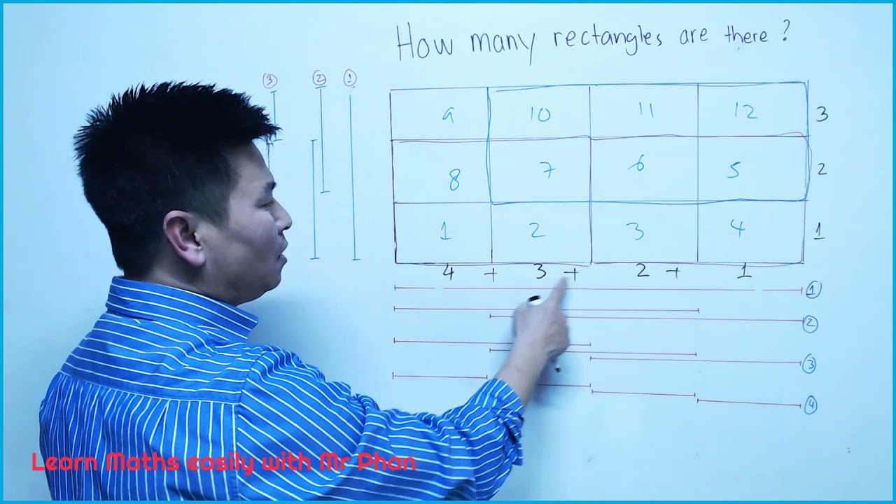 Problem #1: How many rectangles are there? Counting Rectangles - YouTube