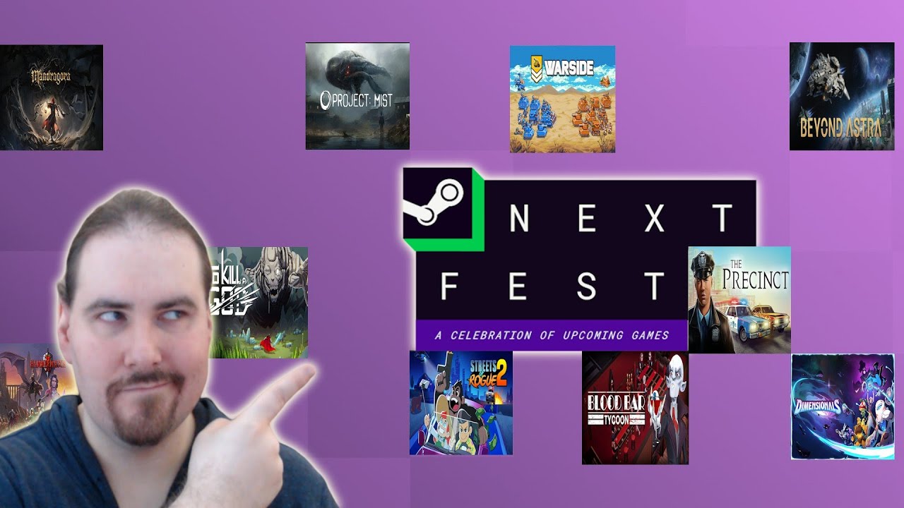[🔴LIVE] STEAM NEXT FEST Oct 2024! Big Demo Day! The Precinct, To Kill a ...