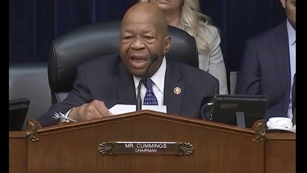 Chairman Cummings Opening: Secretary Ross Hearing - YouTube