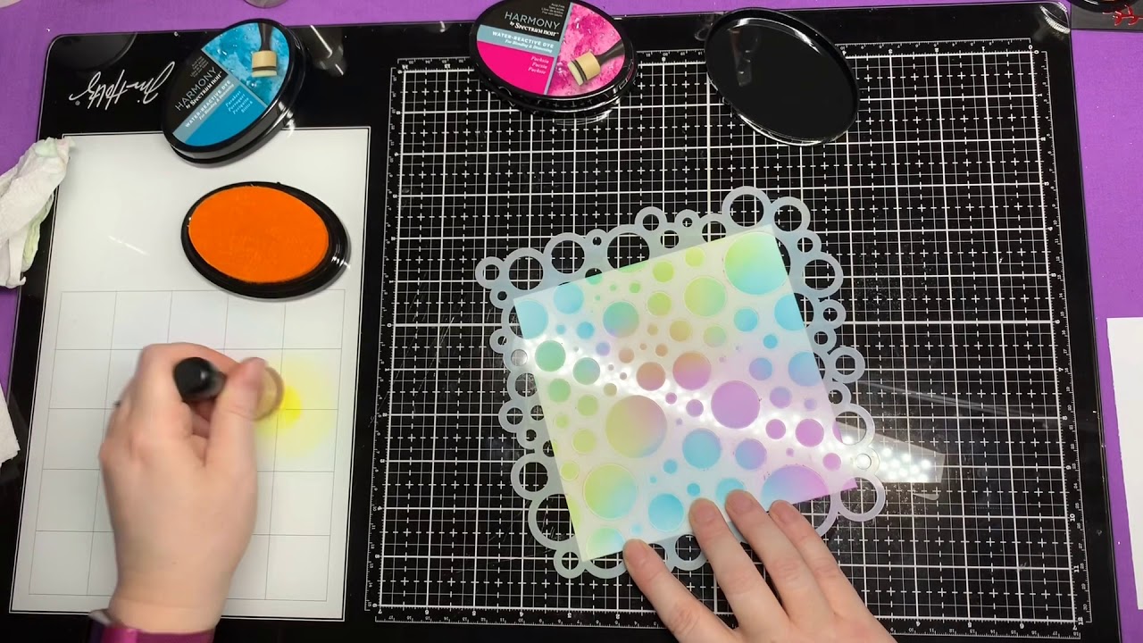 Creating inky backgrounds - YouTube