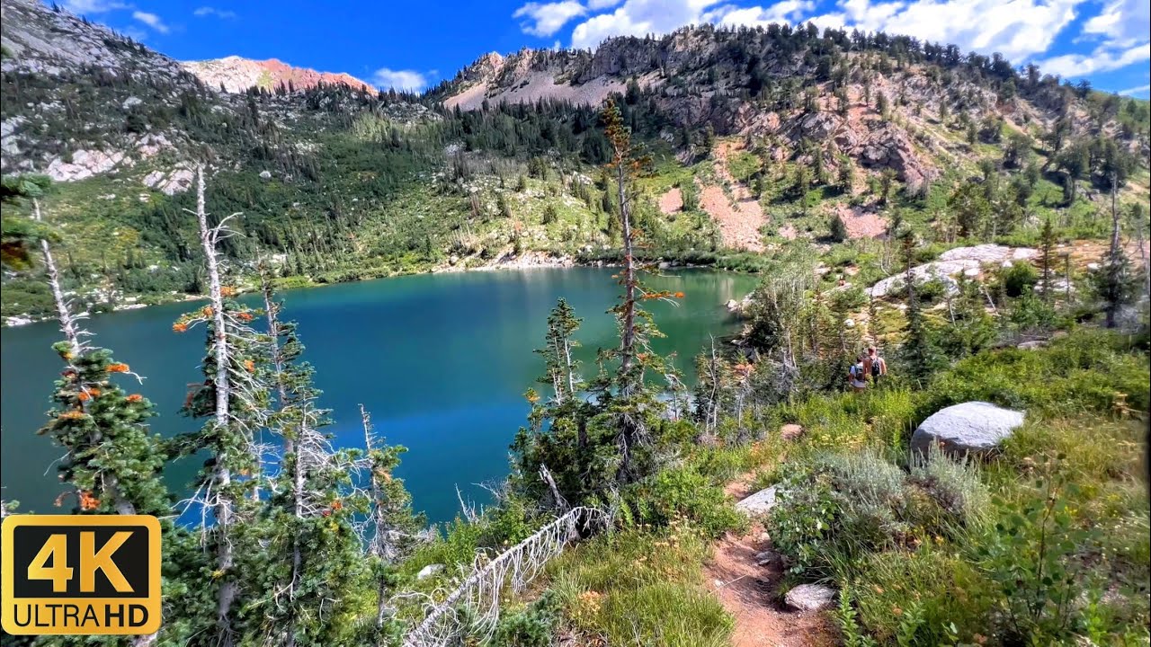UTAH Silver Lake || 4K 60FPS #hiking #4k #landscape - YouTube