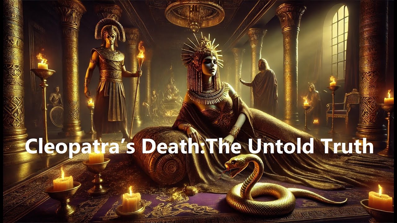 The REAL Story Behind Cleopatra's Shocking Death - YouTube