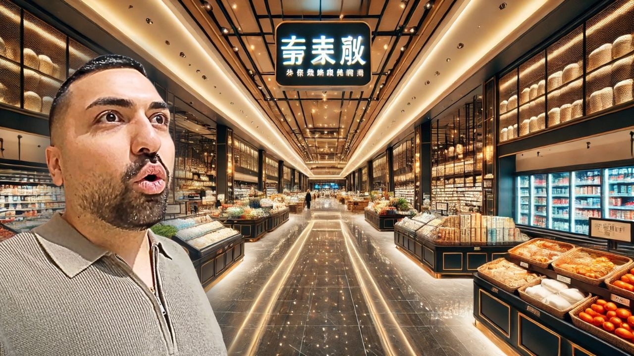 Visiting The Most Expensive Grocery Store in CHINA 🇨🇳 - YouTube