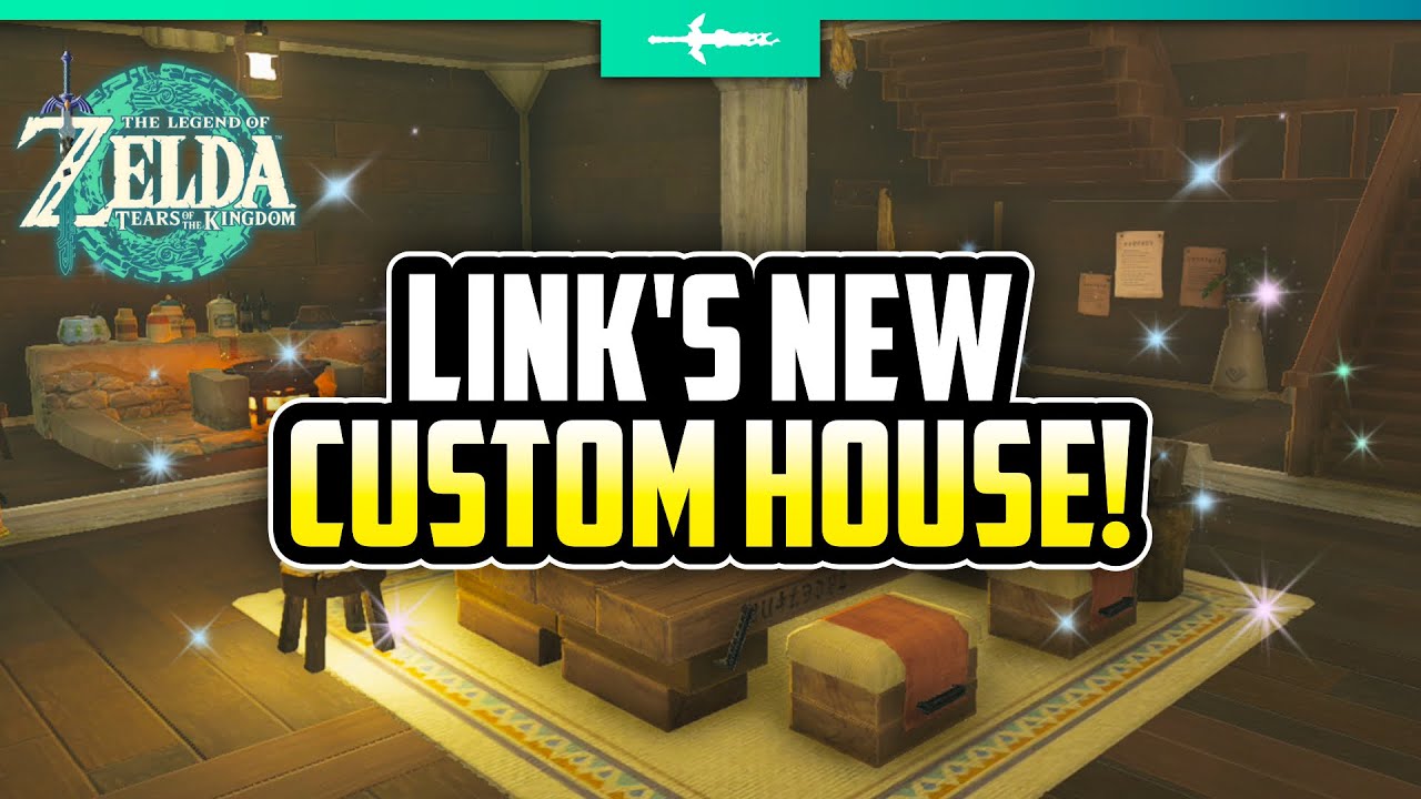 How to Custom Build Link's New House! - YouTube