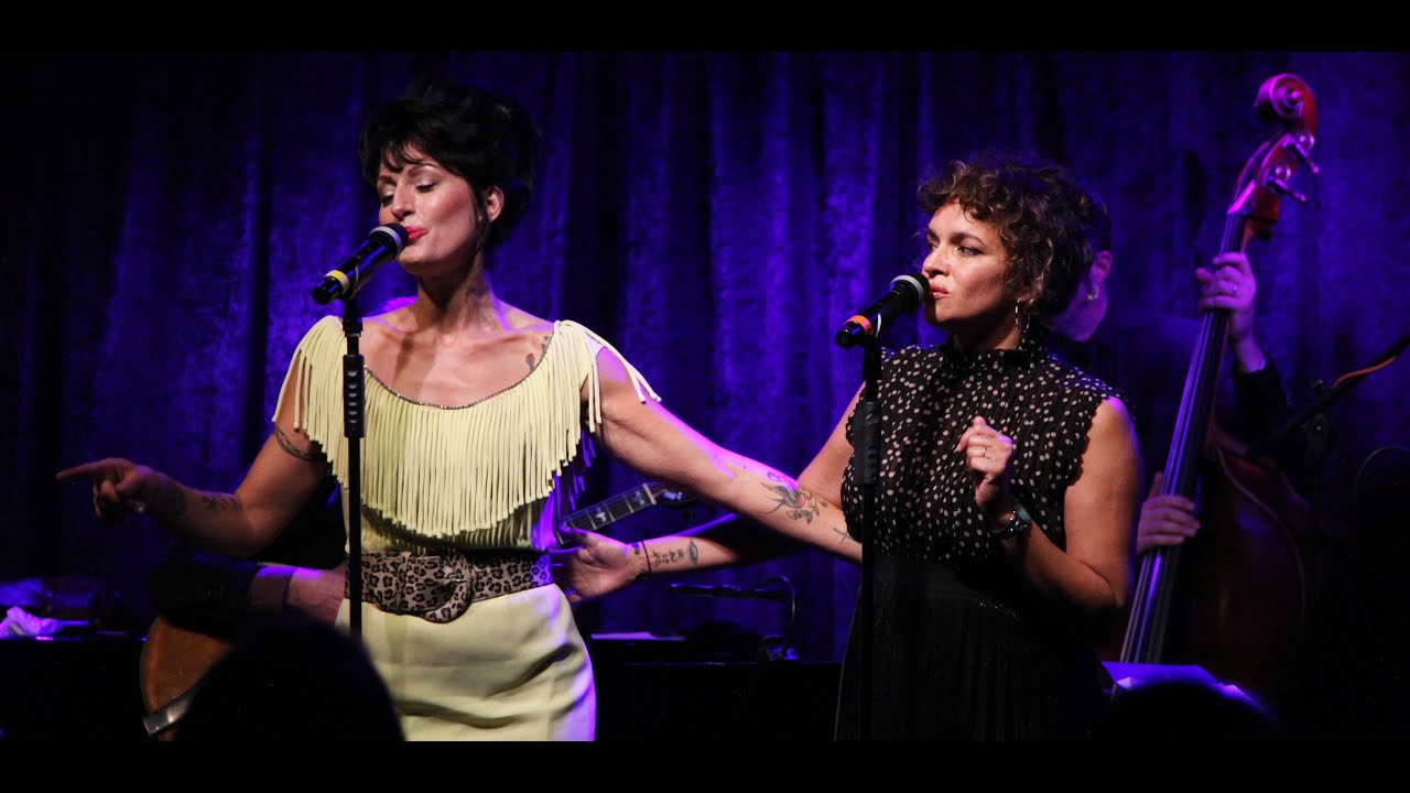 Sasha Dobson & Norah Jones - Girl Talk live at Birdland Jazz Club - YouTube