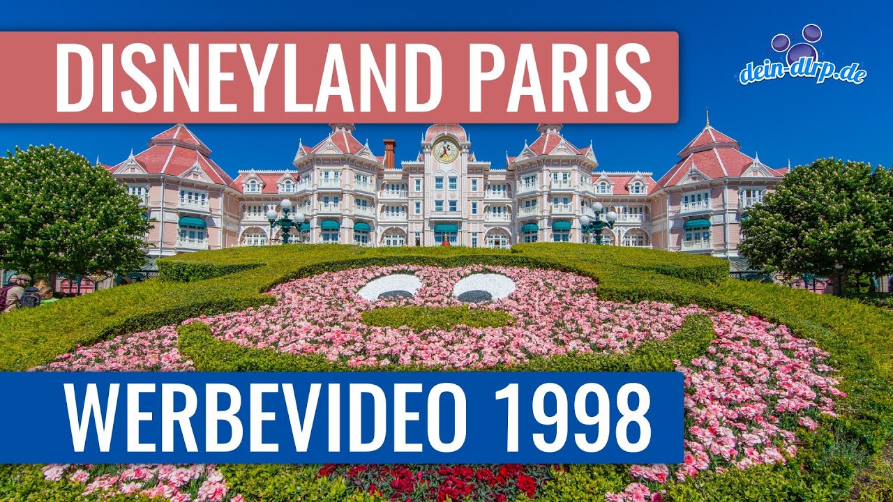 Werbevideo von DER aus dem Jahre 1998 über das Disneyland Paris - YouTube