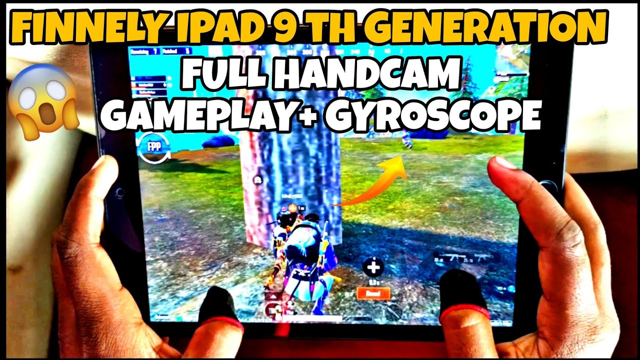 Finnely 😍 Ipad 9 TH GENERATION FULL HANDCAM GAMEPLAY+ GYRO BGMI ...