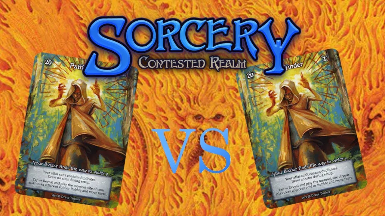 Sorcery: Contested Realm Gameplay Pathfinder VS Pathfinder - YouTube