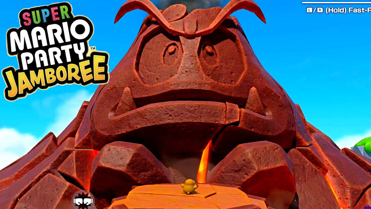 Goomba Lagoon Walkthrough Hard CPU 🎲 Super Mario Party Jamboree #2 ...