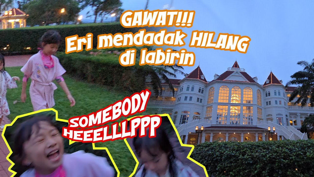 Gawat Eri Menghilang di Labirin !!! Disneyland Hotel Hongkong Part 2 ...