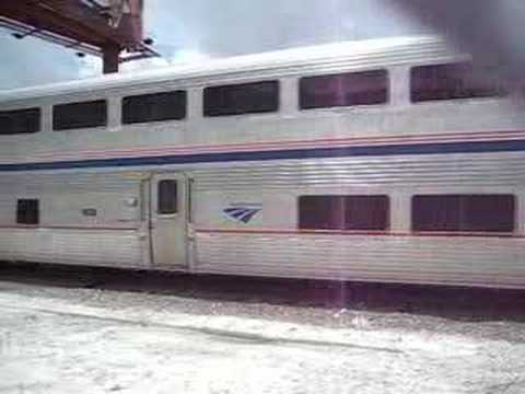 Amtrak 1 Sunset Limited departing New Orleans; 6/25/07 - YouTube