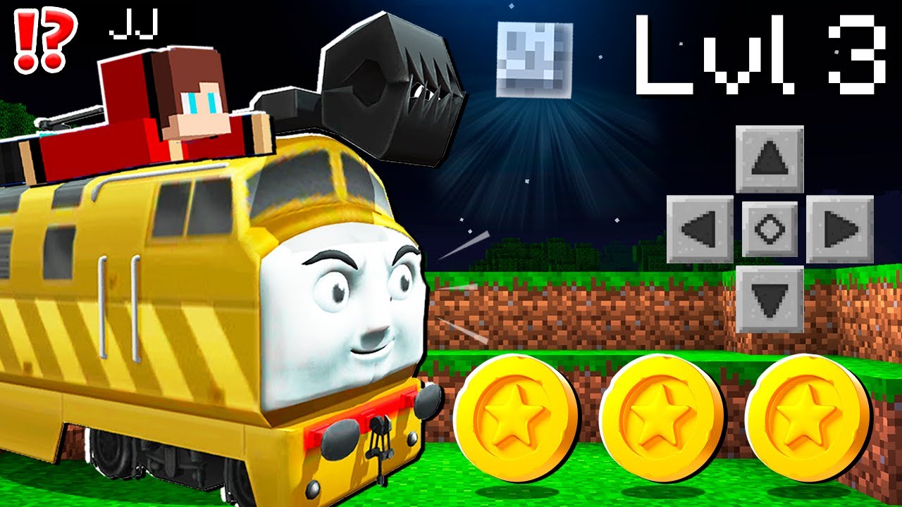 JJ Tamed MR DIESEL Train Eater and MADE CREEPY GAME LVL at 3am ! - in ...