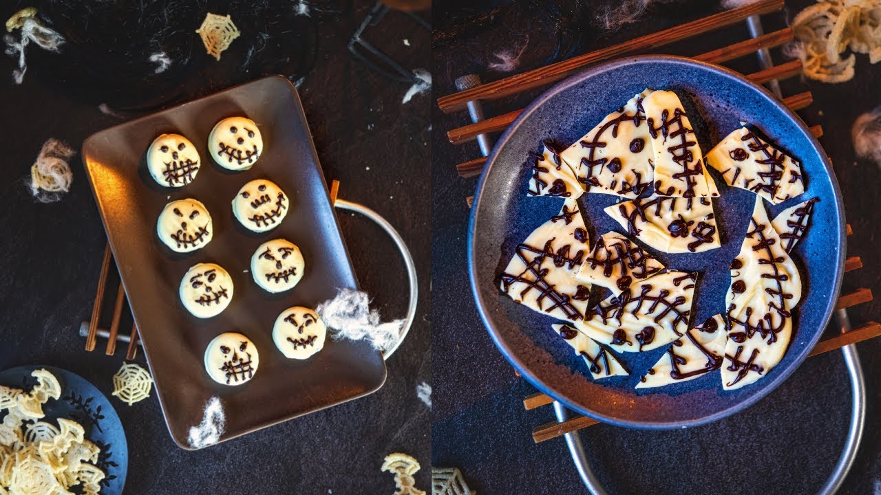 2 delicious and No Bake last minute Halloween Recipes - Skeleton Oreo ...