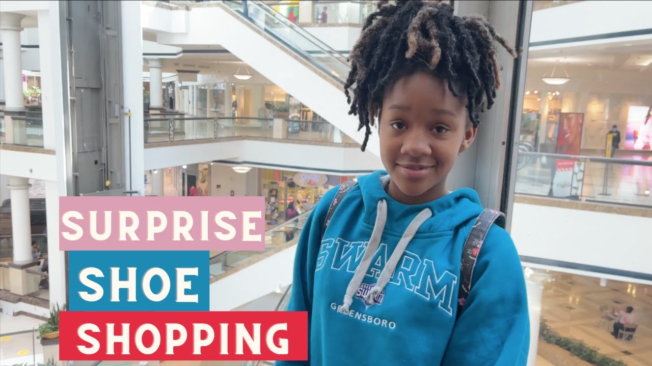 Surprise Shoe Shopping! - YouTube