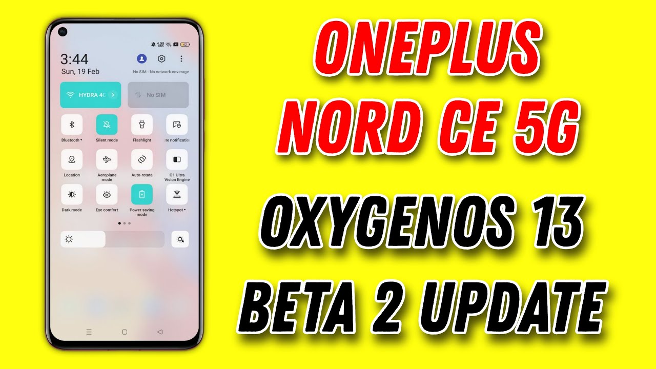 OnePlus Nord CE 5G OxygenOS 13 Beta 2 Update - YouTube
