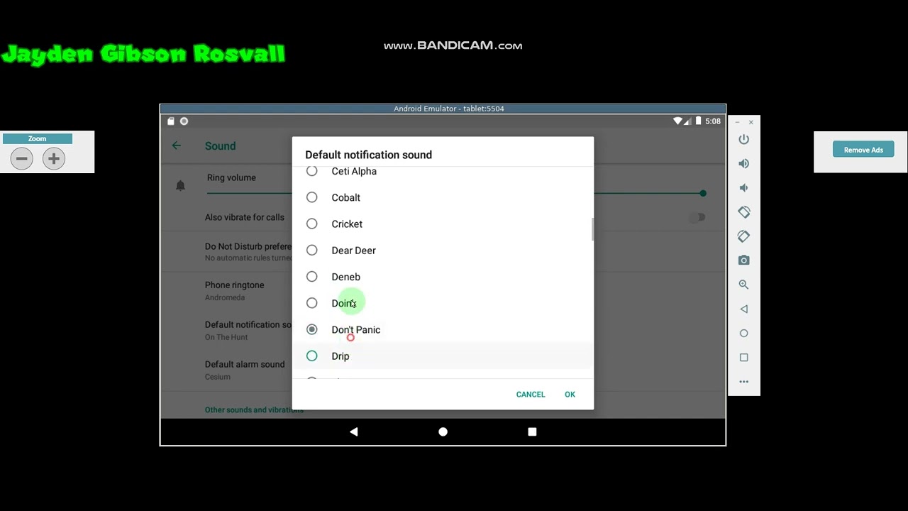 APKOnline Android Emulator Notification Sounds - YouTube