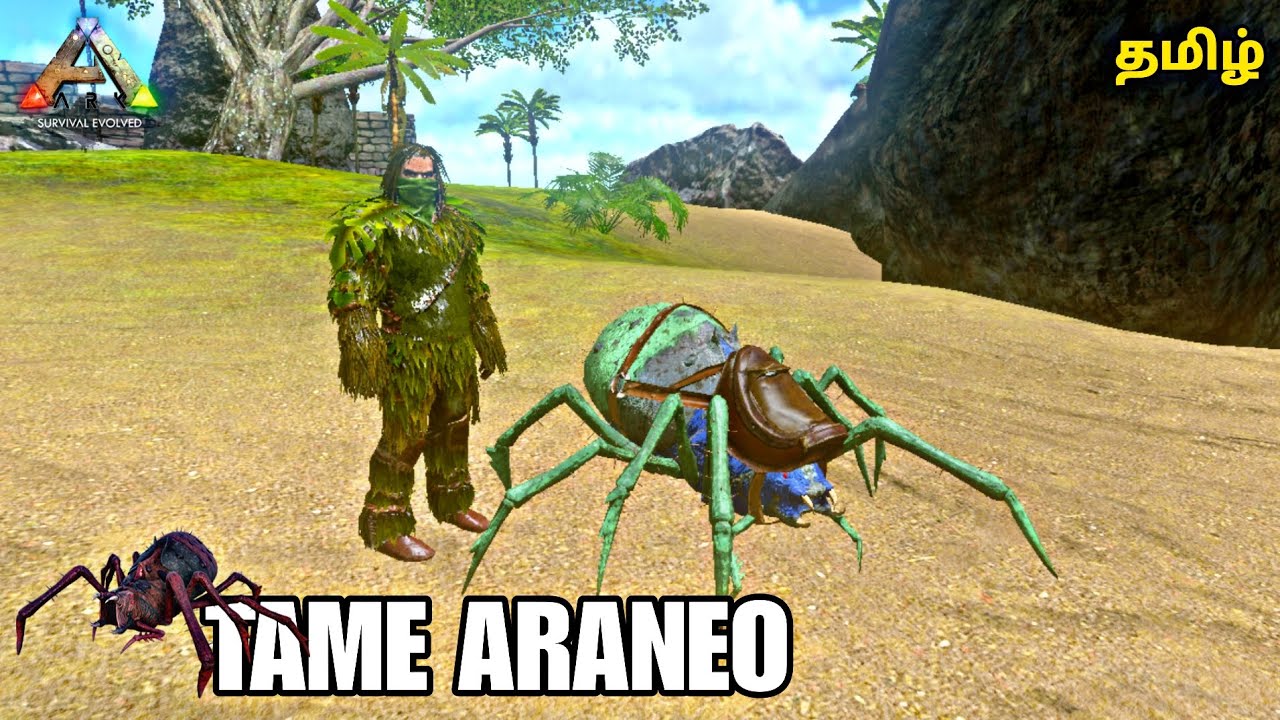 How To Tame Araneo in Ark Mobile | EP:28 Ark Taming | Ark Survival ...