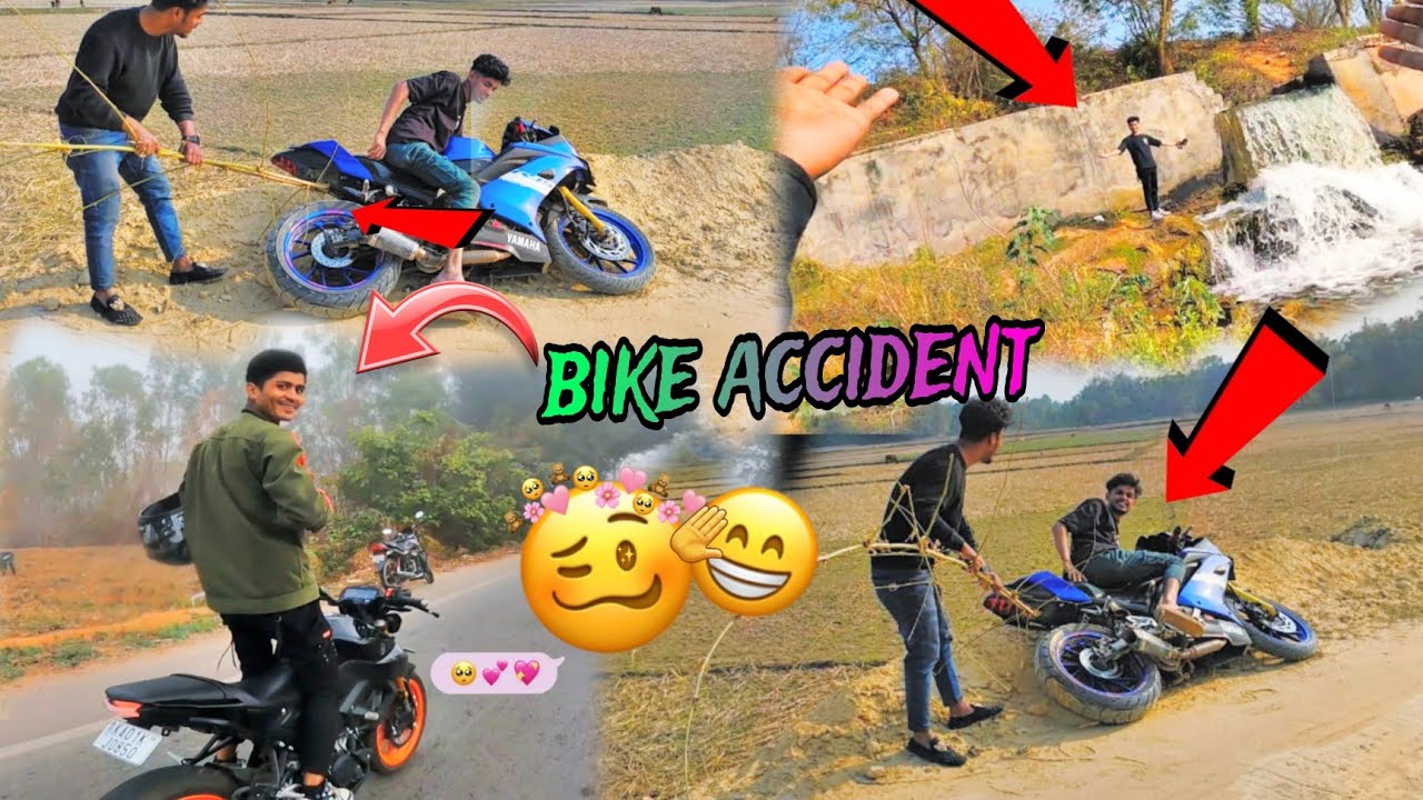 MT15 accident😱 MT15 Check this video🤗waterfall view MT15 दुर्घटना 😭 ...