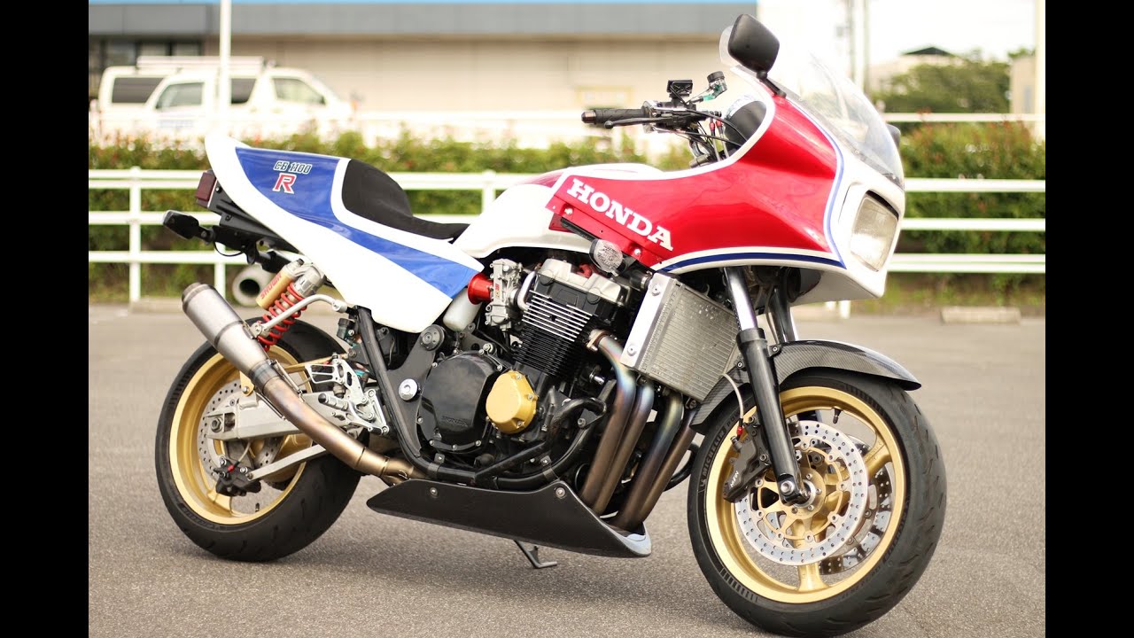 CB1300SF CB1100R仕様 SC40 カスタム車両 エンジン始動＆試乗動画 honda engine start - YouTube