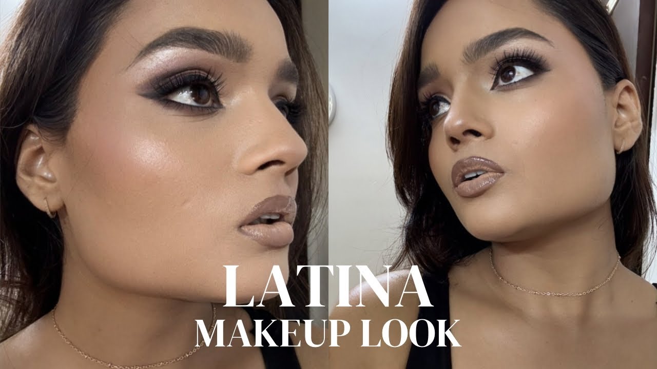 LATINA makeup tutorial🤎 step by step explained. Affordable products ...