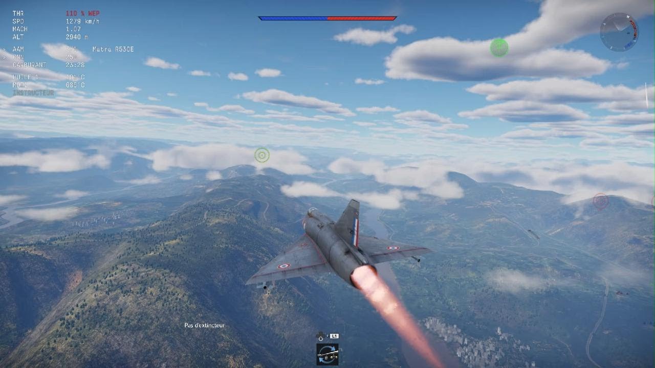 Mirage III C rampage - YouTube