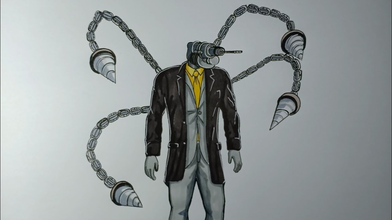 How To Draw Drillerman in Skibidi Toilet Multiverse - YouTube