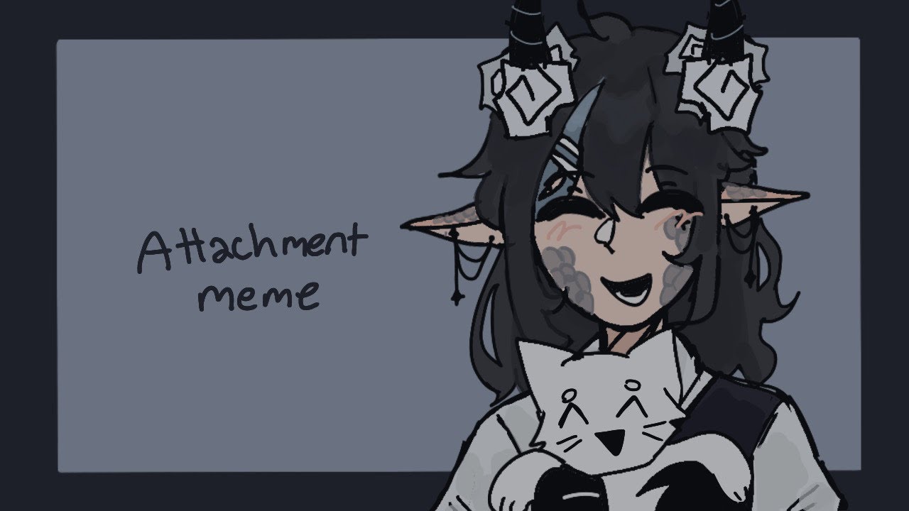 Attachment || animation meme || FlipaClip || OC || filler - YouTube