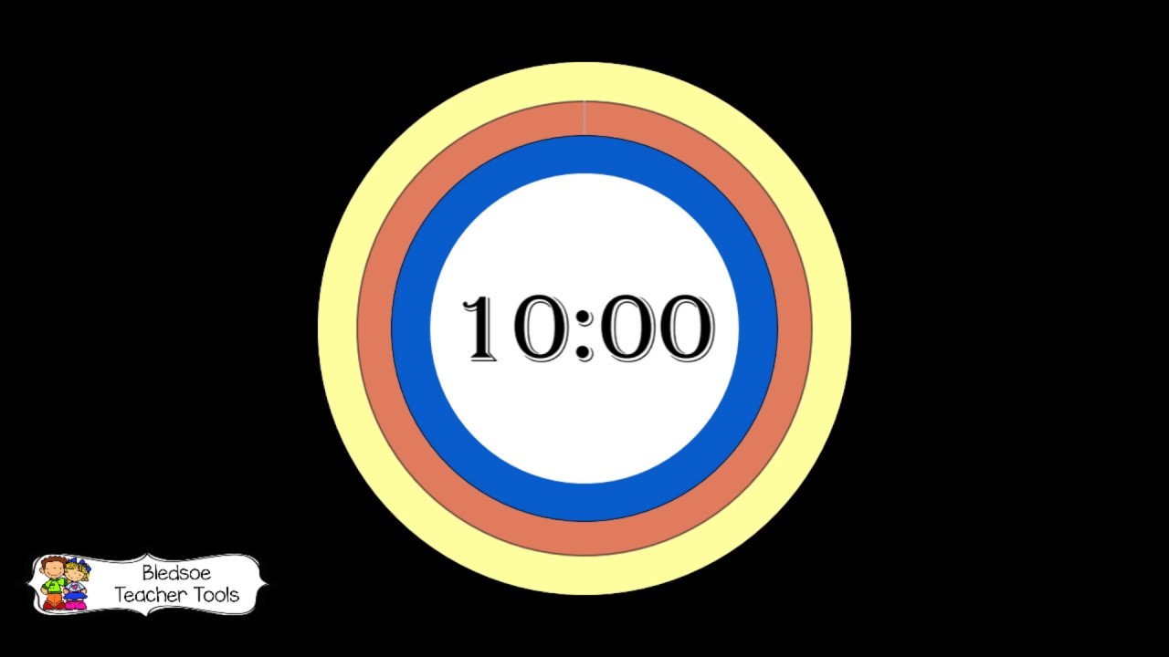 10 Minute Circular Timer - YouTube