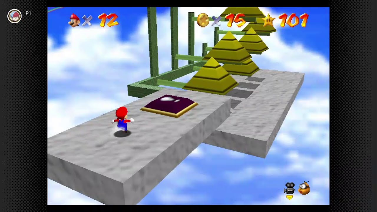 Super Mario 64: 15-5 Tricky Triangles! - YouTube