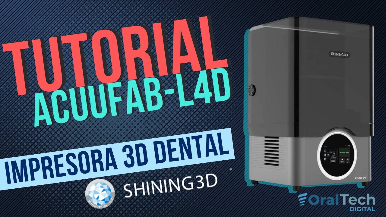 TUTORIAL IMPRESORA 3D DENTAL, SHINING 3D ACUUFAB-L4D - YouTube