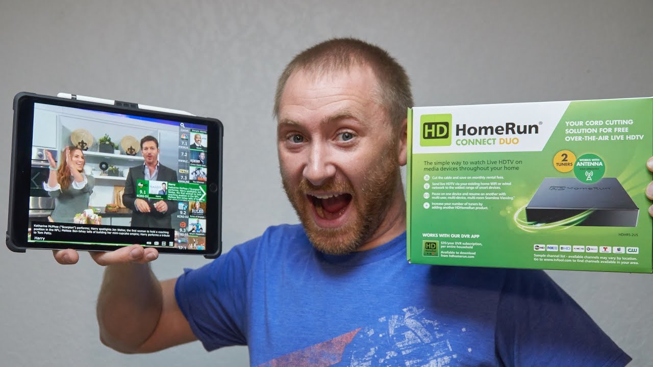 Watch TV on your Smart Devices with the HD HomeRun Connect Duo - YouTube