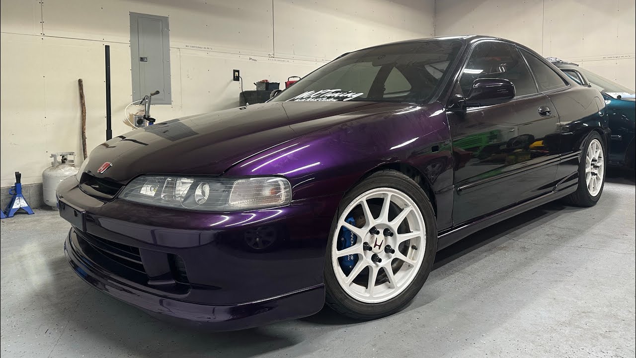 Integra Type R gets paint! Midnight Purple 💜 2023 coming to an end ...