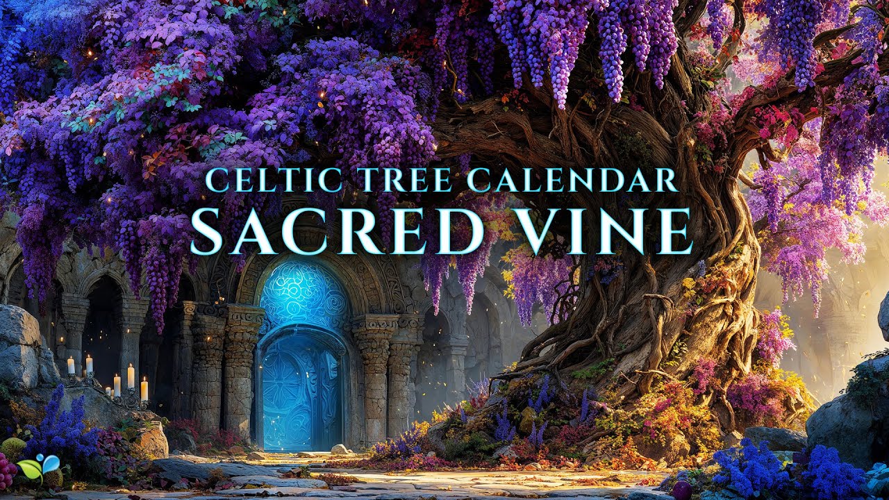 Druid Sacred VINE Tree 🌳 432Hz Celtic Tree Calendar Healing Music - YouTube