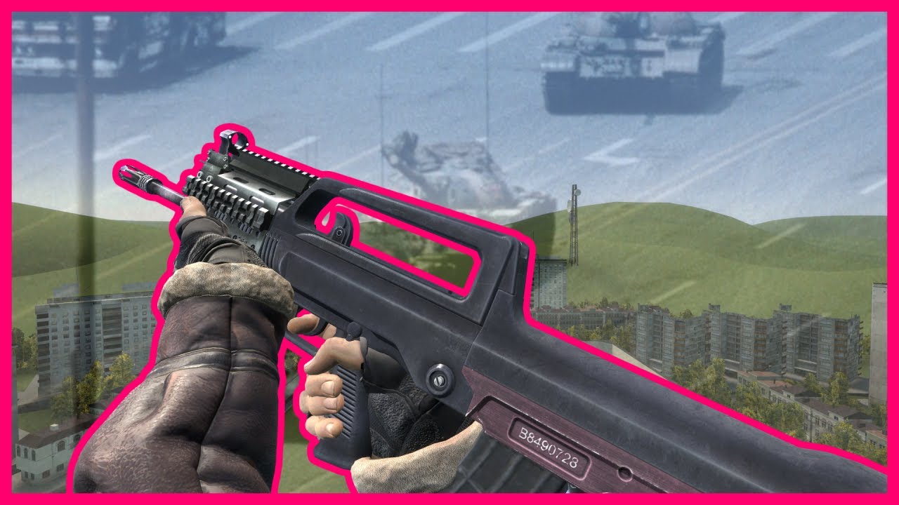 Garry's Mod [TFA] QBZ-95-1 Showcase - YouTube