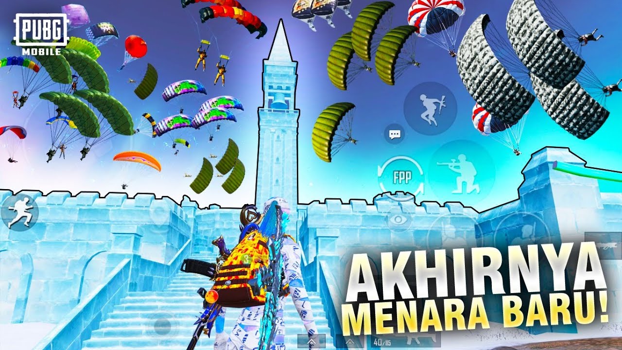 INI DIA MENARA BARU! RAME BANGET KAYA PASAR! - PUBG MOBILE - YouTube