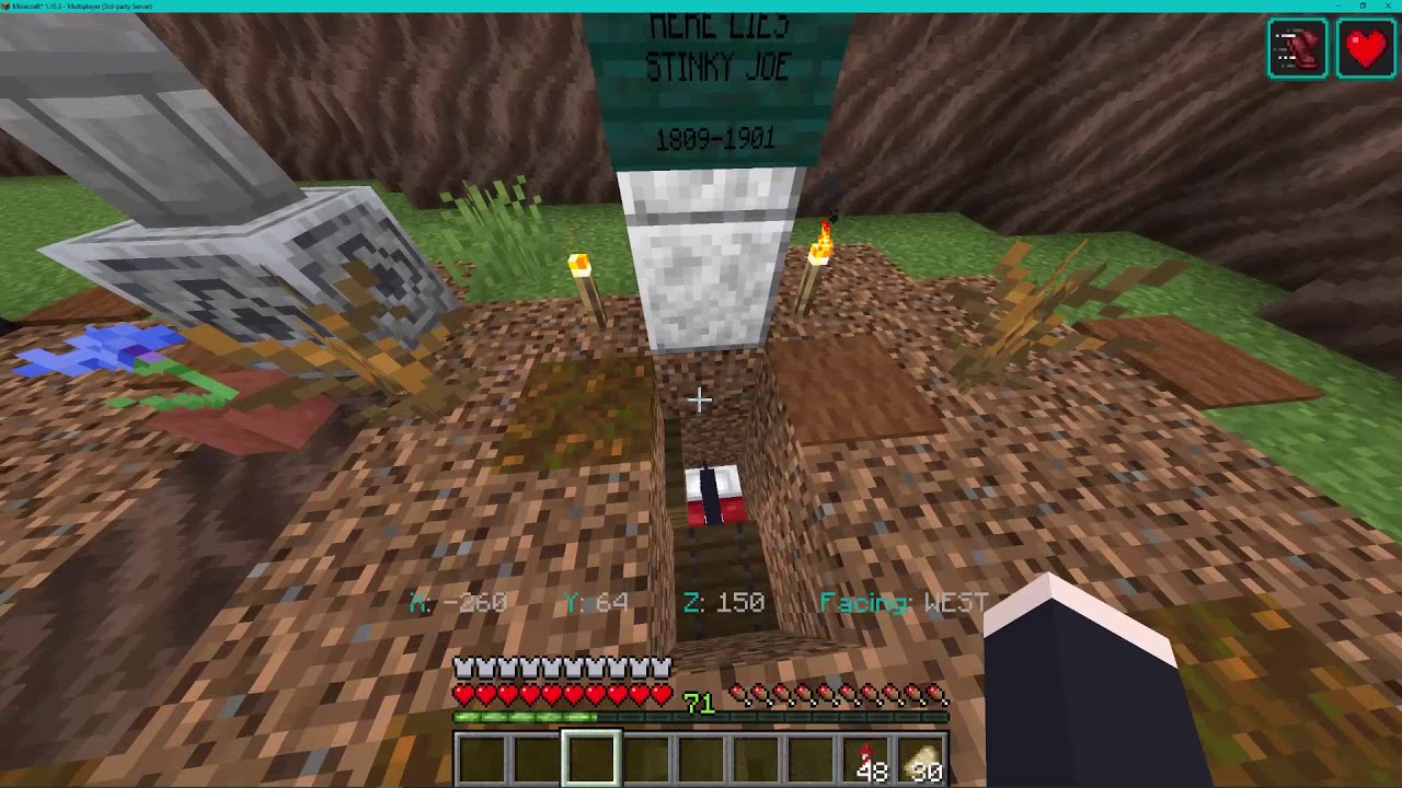 Hidden Spooky Minecraft Server Prank - YouTube