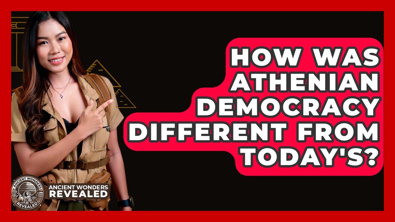 How Was Athenian Democracy Different From Today's? - Ancient Wonders Revealed - YouTube