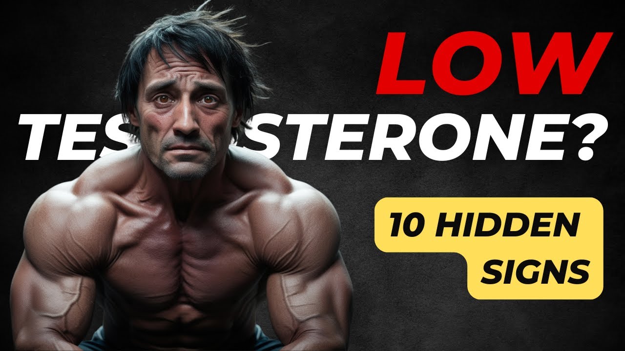 TESTOSTERONE ALERT! 10 Shocking Signs You're Running on Empty! - YouTube