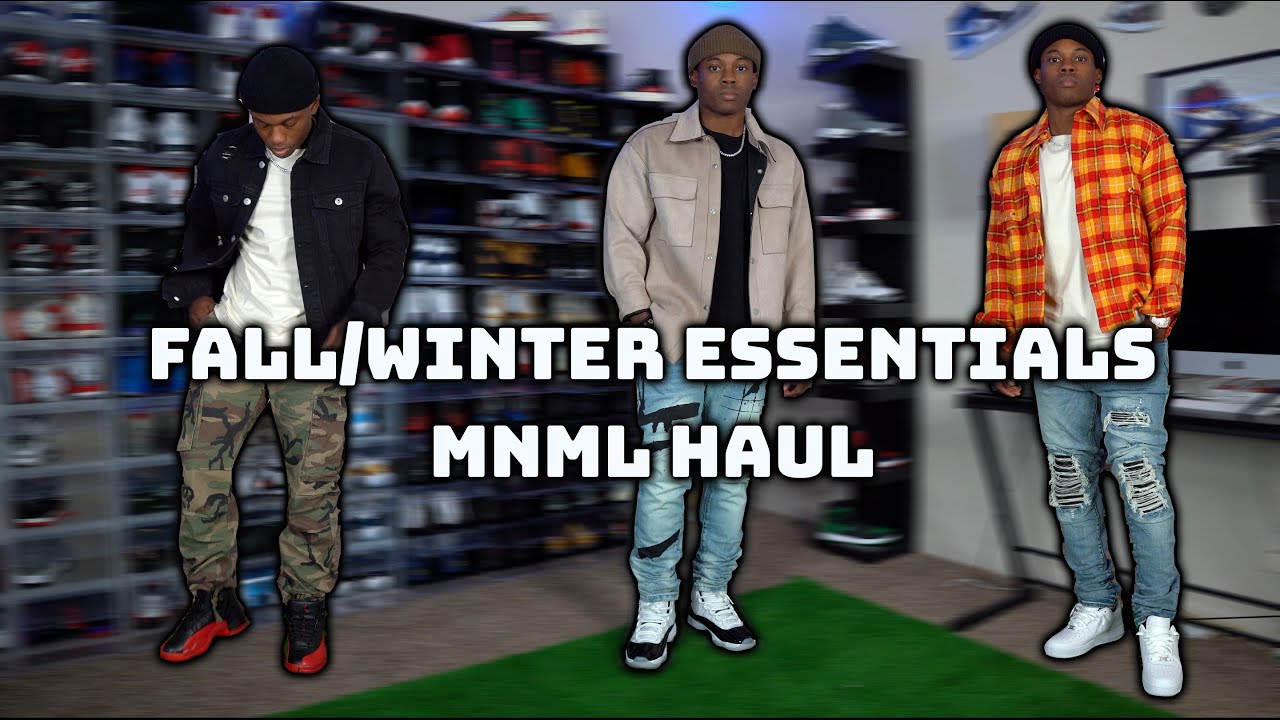 How To Dress With Your Sneakers ft. MNML.LA Clothing Haul | Men's ...