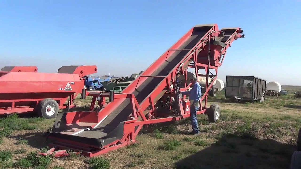 Lot 108-2013 Flory 3690 Self Propelled Nut Conveyor - YouTube