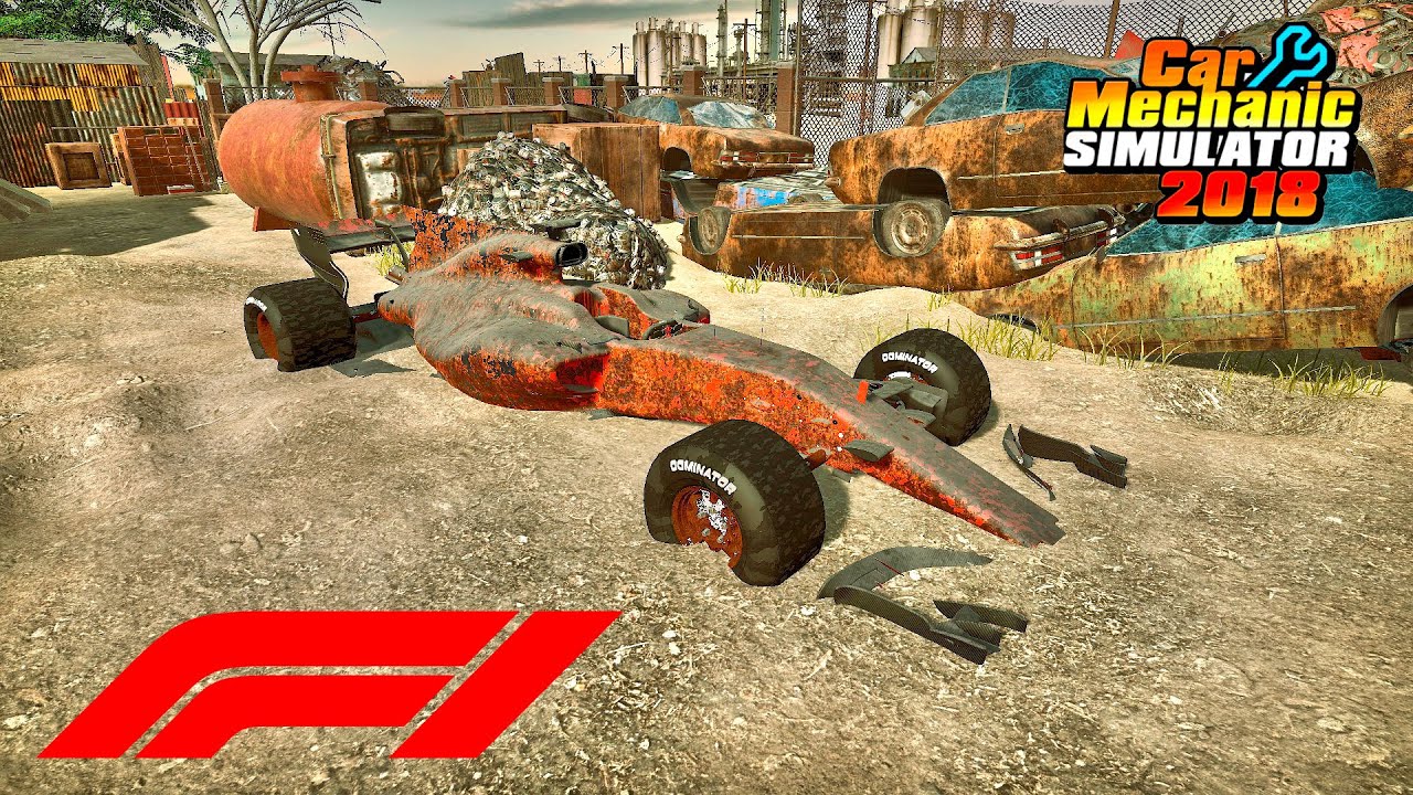 F1 Renault R.S.17 restoration - Car Mechanic Simulator 2018 - YouTube