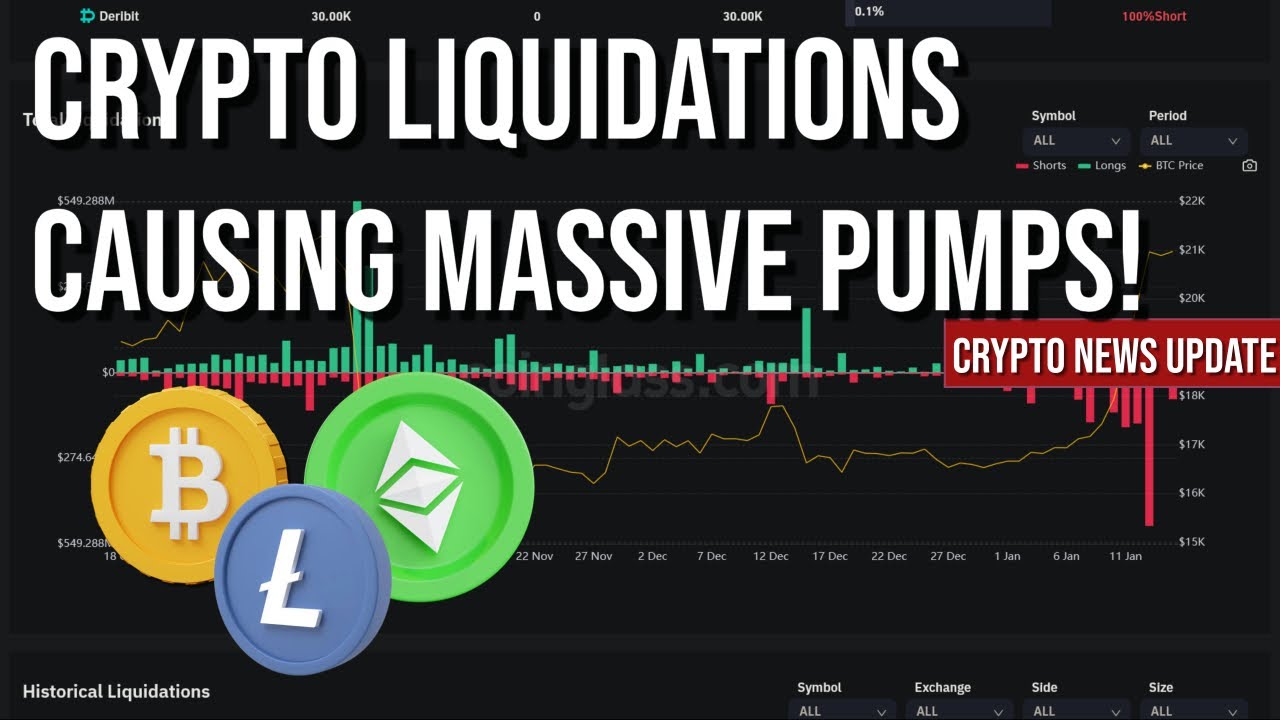 Crypto Liquidations Causing Massive Pumps! Crypto News Update - YouTube