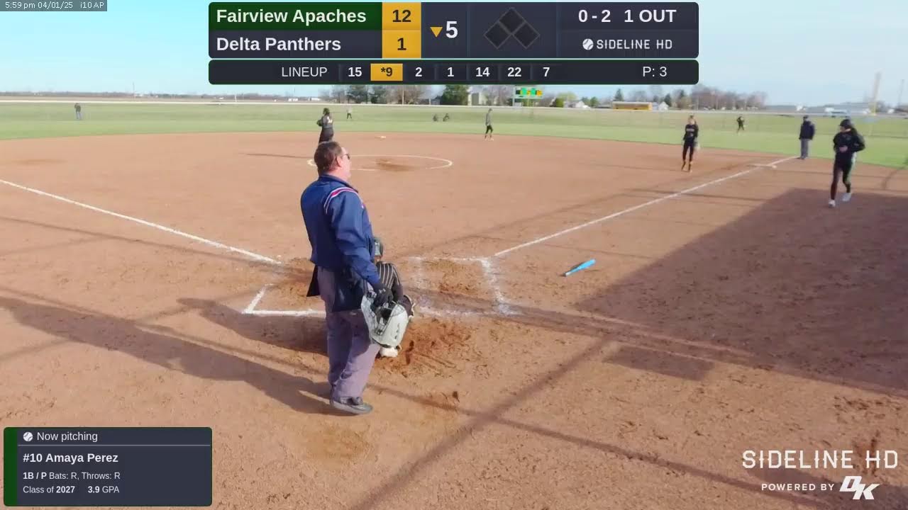 Fairview Apaches vs Delta Panthers (2025.04.01) - YouTube